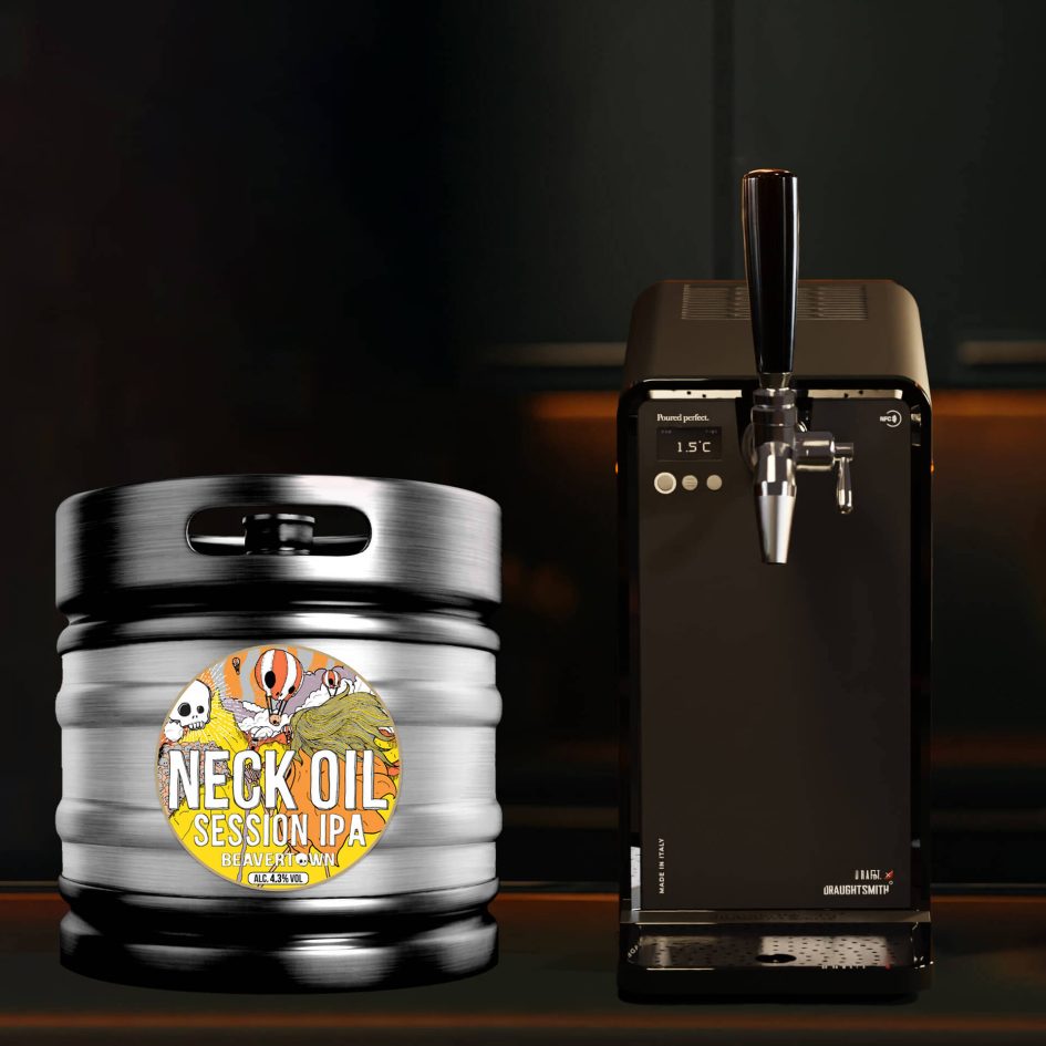 Beavertown Neck Oil Draught Beer Machine - Tap25 Starter Bundle ...